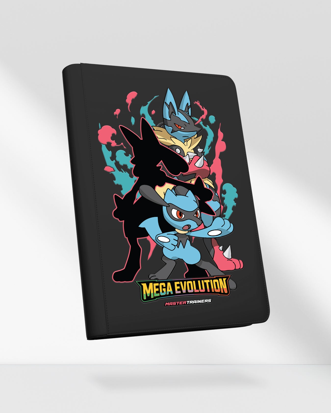 Riolu / Lucario Mega Evolution Printed Binder – Master Trainers